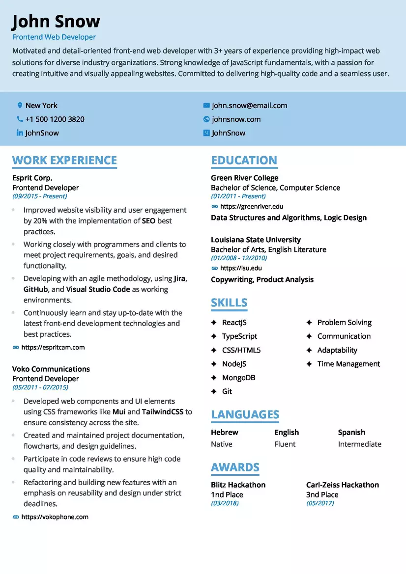 Tips-Driven CV Builder Guided By The Experts | TivlotCV