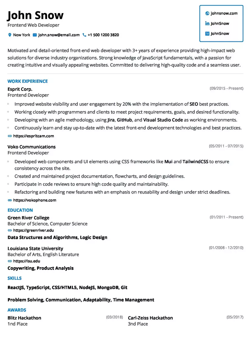 Tips-Driven CV Builder Guided By The Experts | TivlotCV